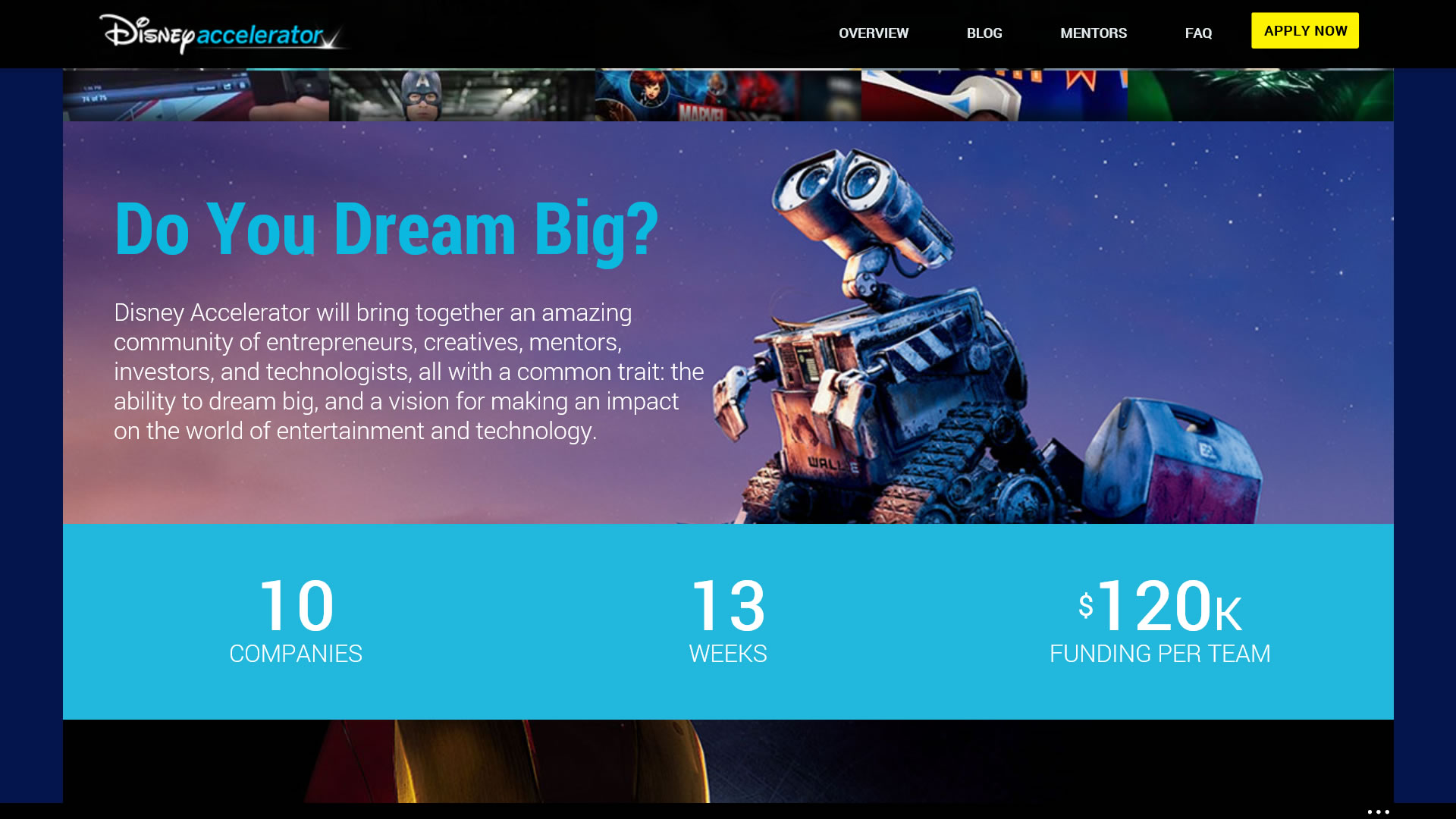 米ディズニーがアクセラレーションプログラム開始 【@maskin】 | TechWave（テックウェーブ）